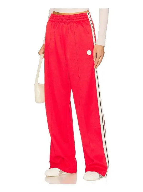 P.E Nation Tricot Trackpant - Strawberry Red