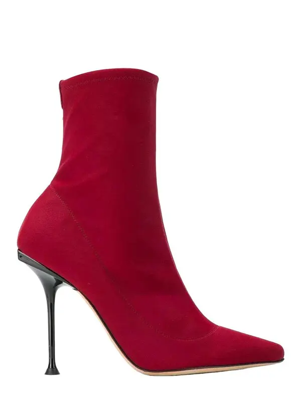 SERGIO ROSSI Milano Booties - Red