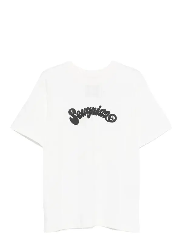 BARROW Graphic-print T-shirt - White