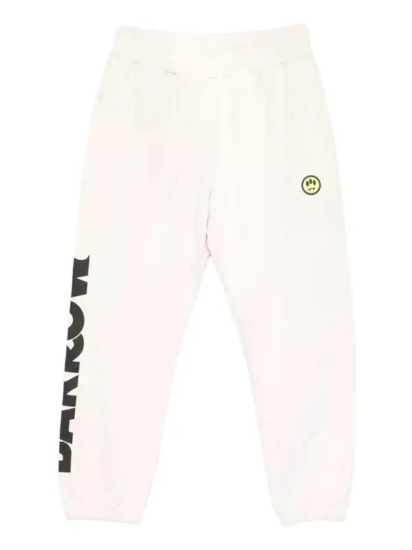BARROW Logo-print Trackpants - Neutrals