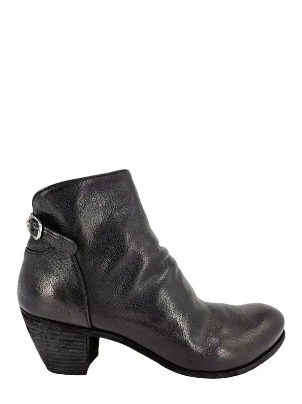Officine Creative Panelled Ankle Boots - Black