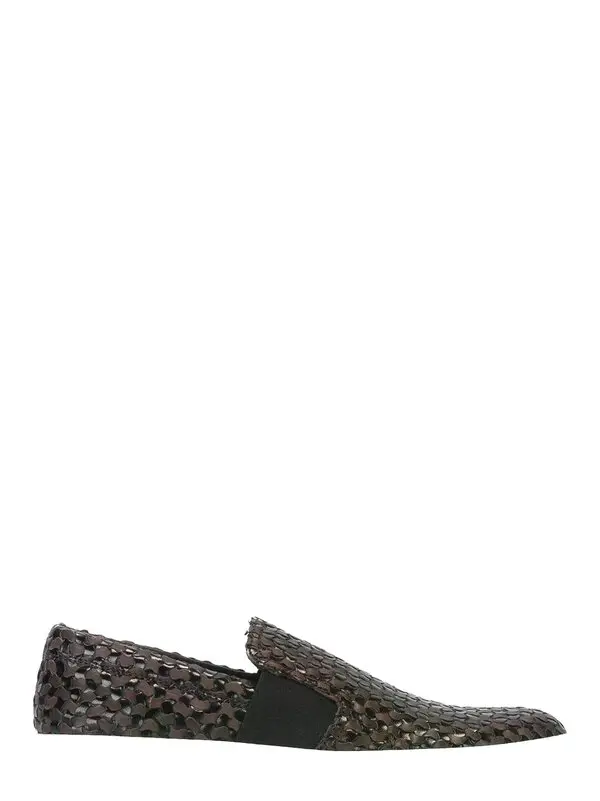 LANVIN Slip-on Sneakers - Brown