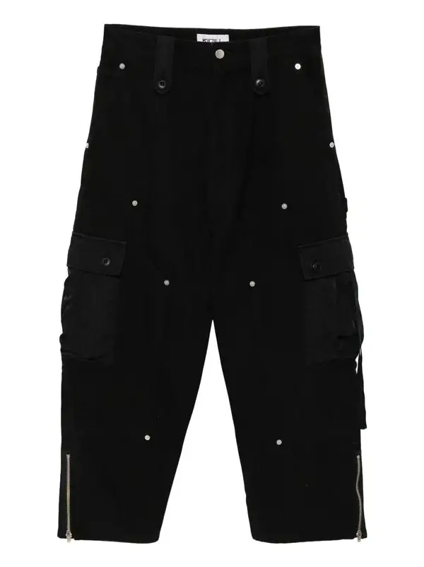 KIDILL Double-knee Trousers - Black