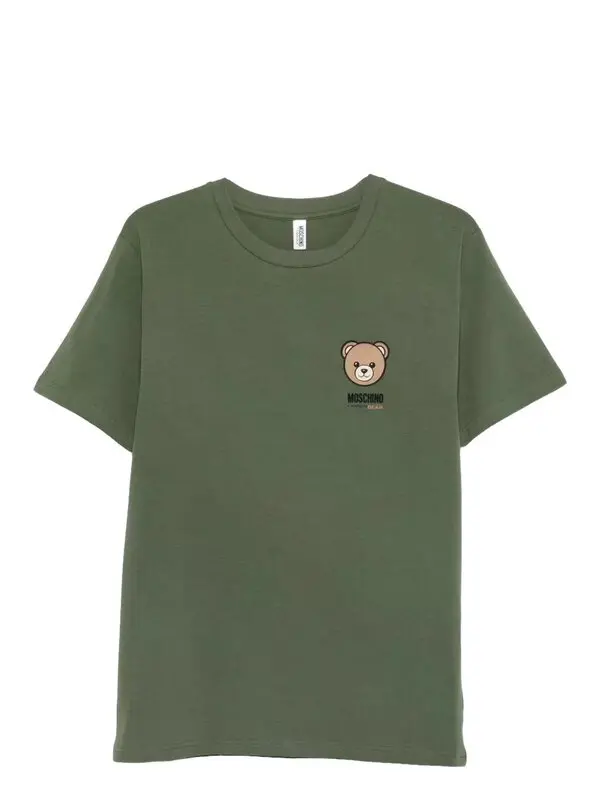 Moschino Teddy Bear Print T-shirt - Green