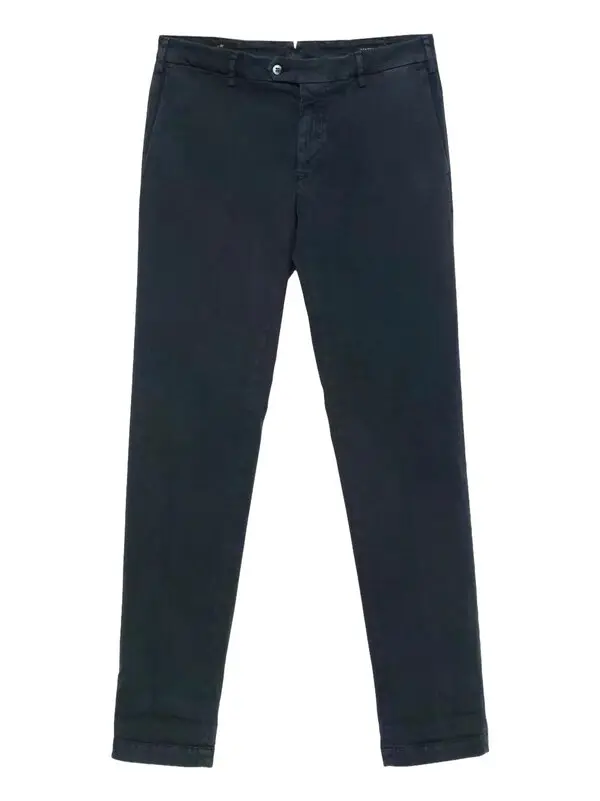 MASON'S Straight-leg Trousers - Blue