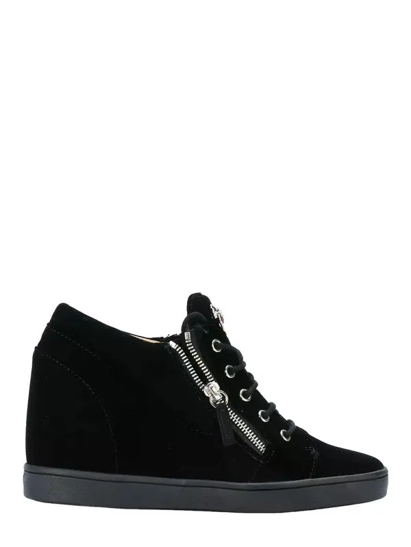 GIUSEPPE ZANOTTI Sonya Wedge Sneakers - Black