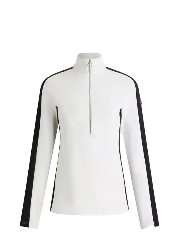 Fusalp Panelled Half-zip Ski Top - White
