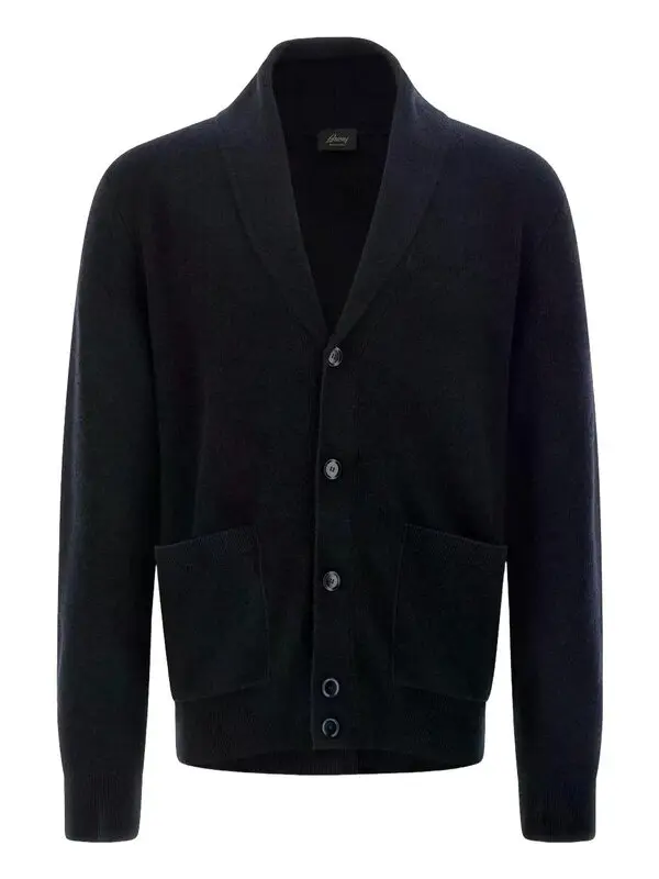 Brioni Button-front Cardigan - Blue