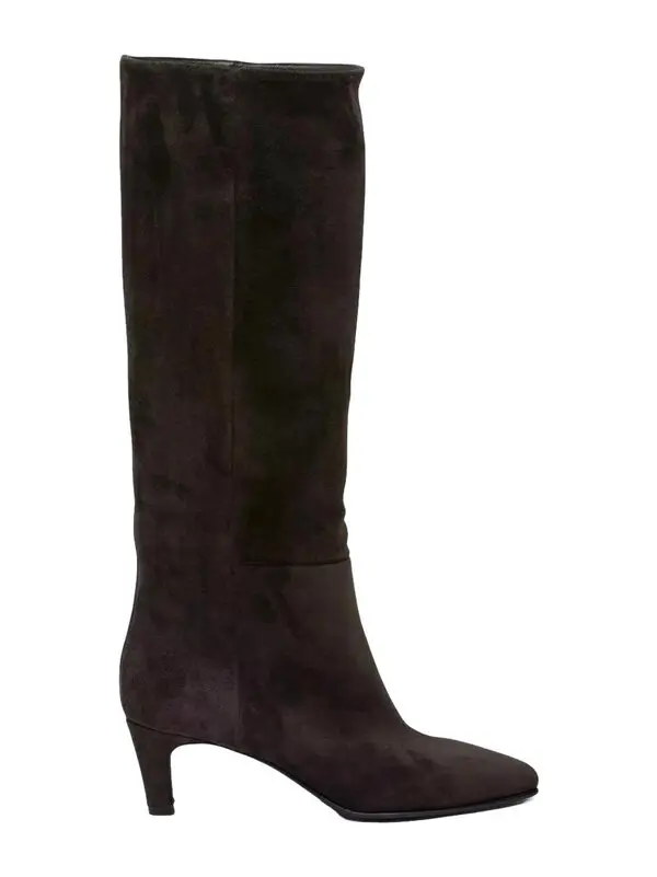 STRATEGIA SHOES Suede Pointed-toe Boots - Brown