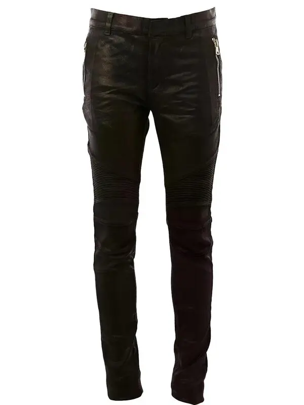 Balmain Biker Jeans - Black