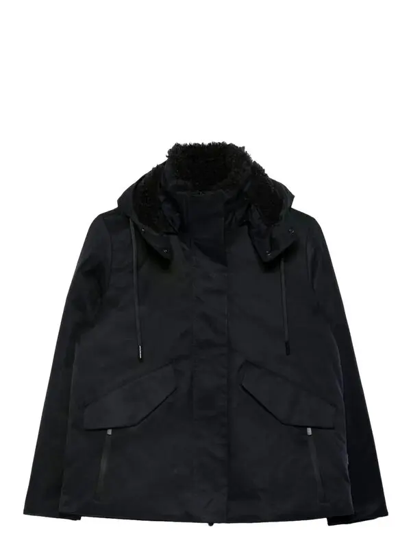 SAVE THE DUCK Hooded Coat - Black