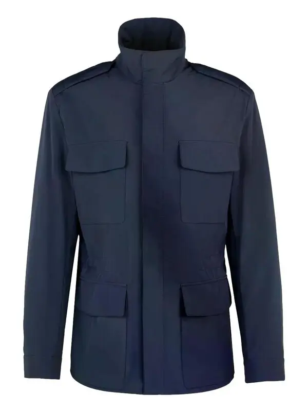 TOD'S Multi-pocket Jacket - Blue