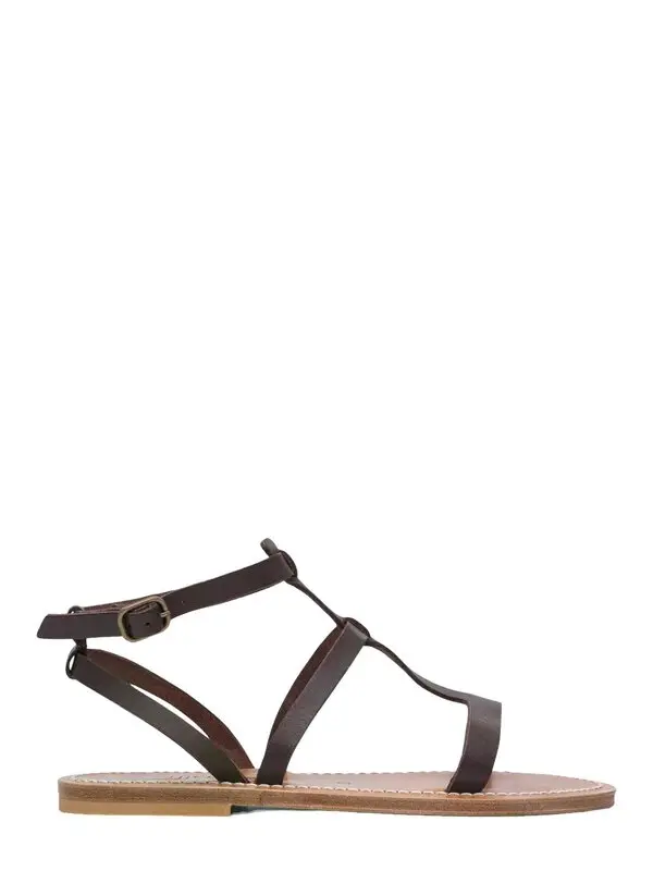 K.JACQUES Buckle-fastening Leather Sandals - Brown