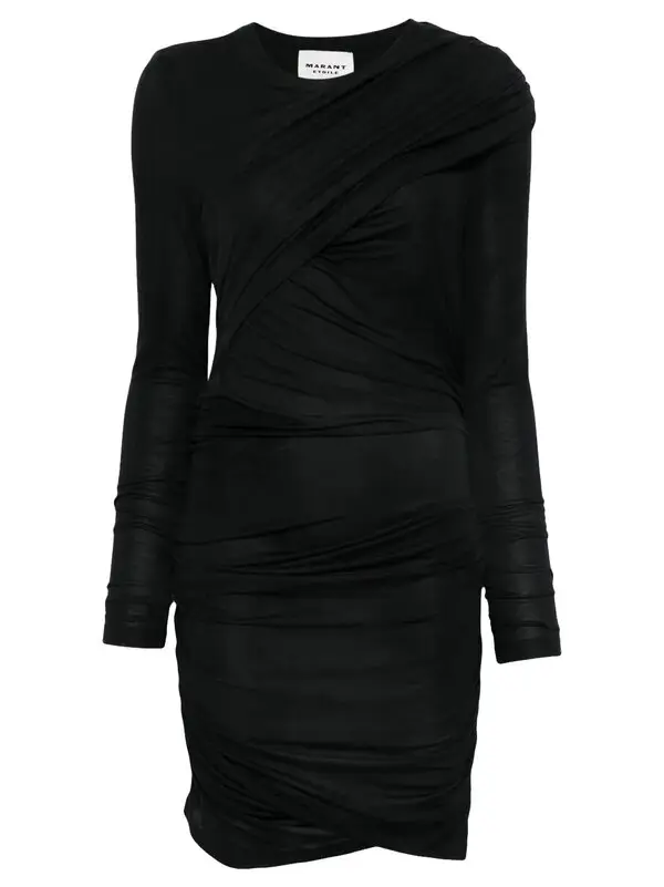 MARANT ETOILE Denise Mini Dress - Black