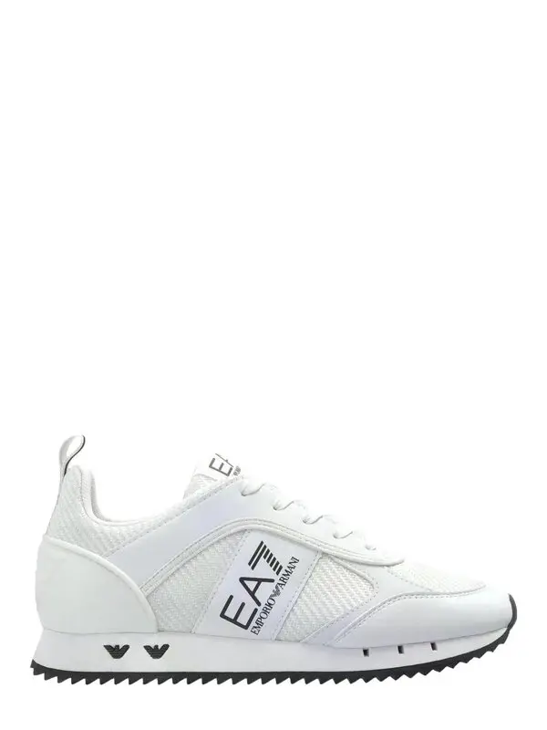 Emporio Armani Logo-detail Sneakers - White