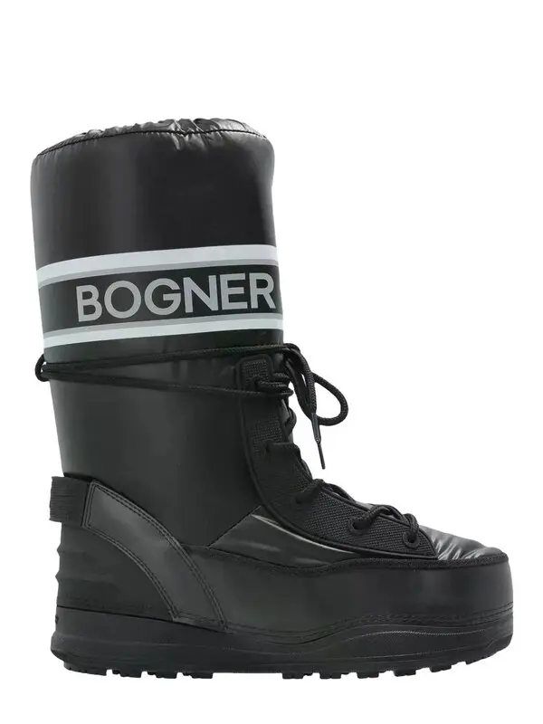 Bogner 40mm Logo-detail Snow Boots - Black