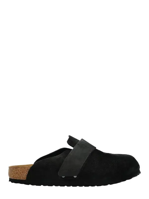BIRKENSTOCK Loma Suede Mules - Black