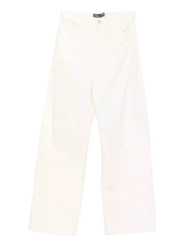 Polo Ralph Lauren Cotton Trousers - White