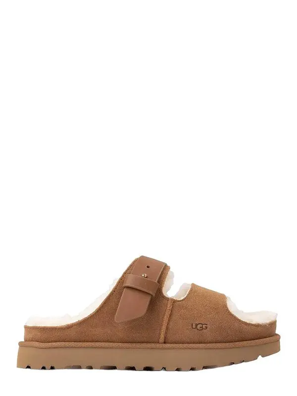 UGG Greenport Strap Slide Sandal - Chestnut