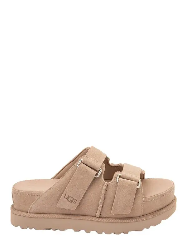 UGG Goldenstar Hi Slide Sandals - Sand