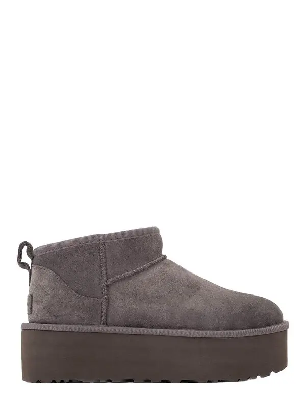 UGG Classic Ultra Mini Platform Boot - Dark Grey