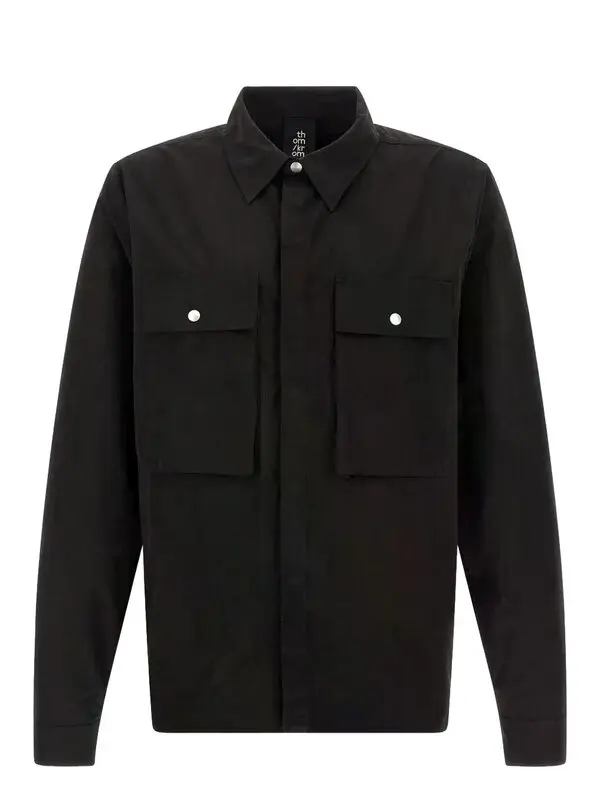 THOM KROM Snap-button Pocket Shirt - Black