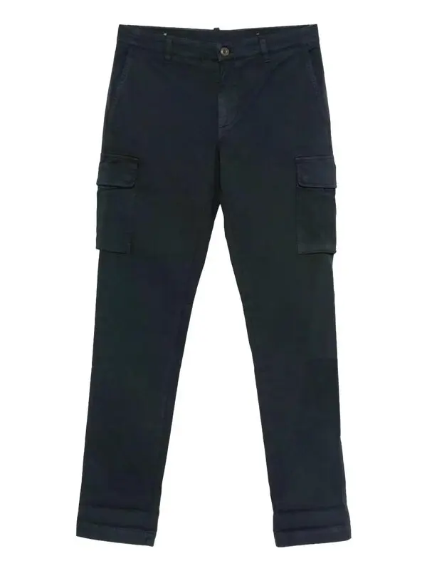 MASON'S Cargo Pocket Trousers - Blue