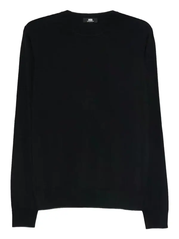 Alpha Studio Crew-neck Sweater - Blue