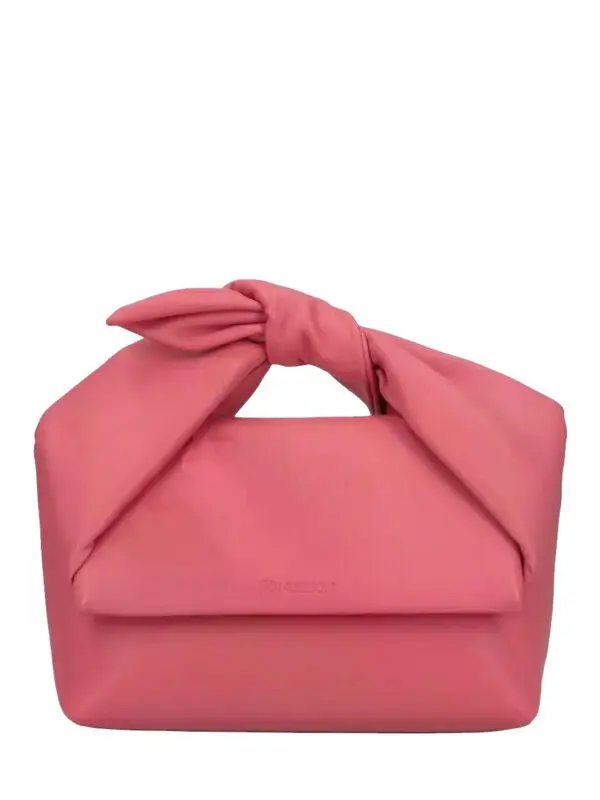 JW Anderson Twister Bow-detail Shoulder Bag - Pink