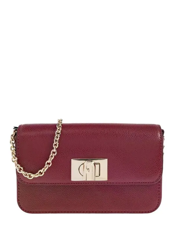 Furla Mini 1927 Chain-strap Crossbody Bag - Red
