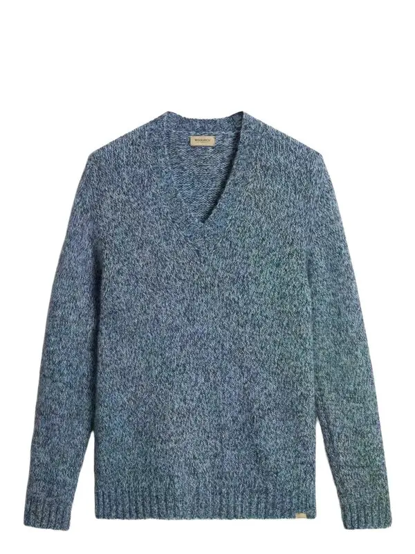 Woolrich V-neck Sweater - Blue
