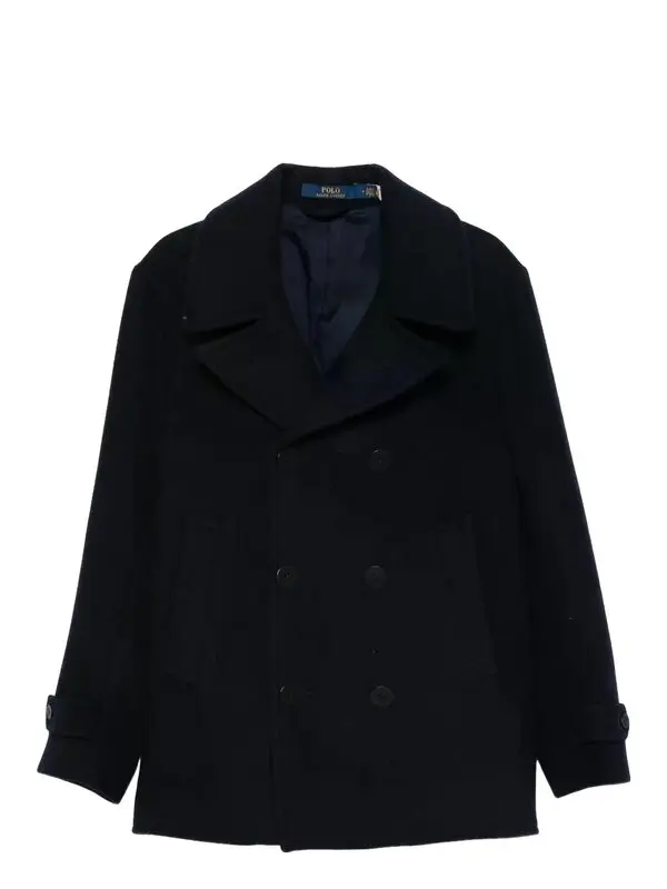 Polo Ralph Lauren Double-breasted Pea Coat - Blue