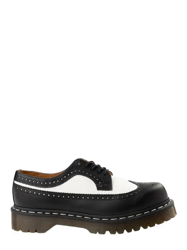 Dr. Martens 3989 Brogue Shoes - Black/white