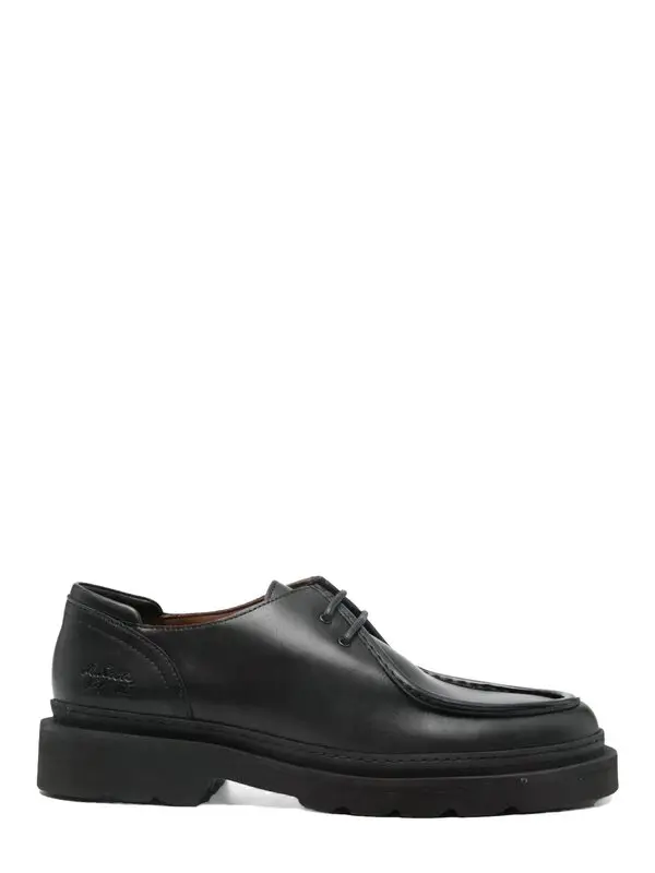 Maison Kitsuné Lace-up Derby Shoes - Black