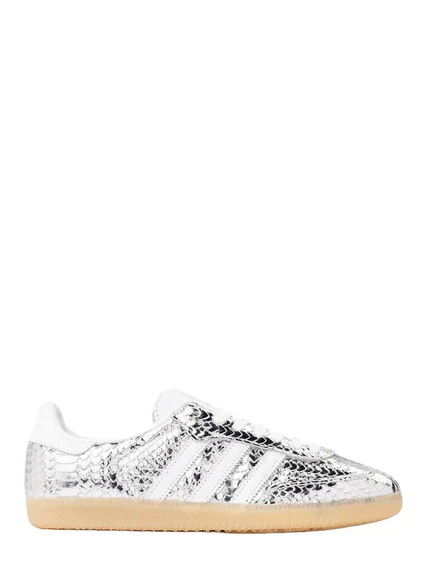 Adidas Samba Og Athletic Shoe - Silver Metallic/cloud White/gum