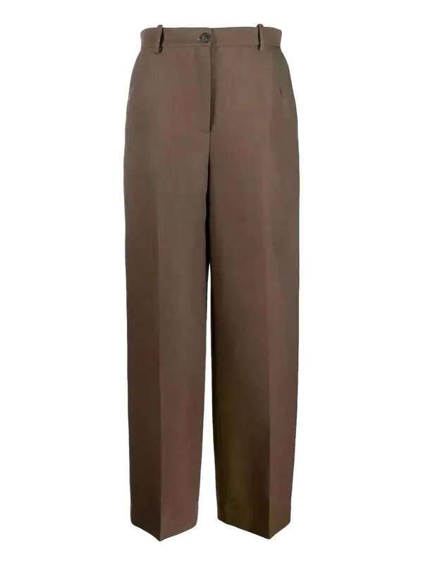 THE ROW Wide-leg Trousers - Brown