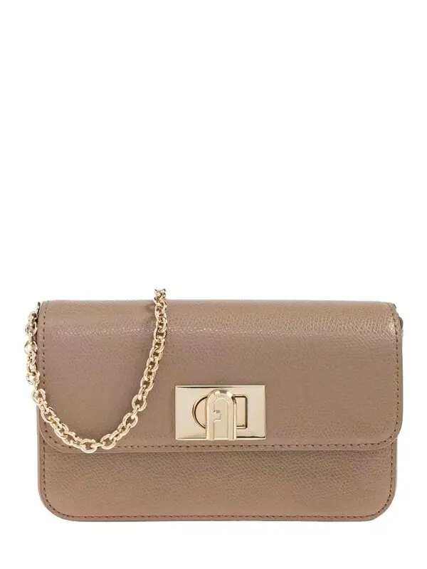 Furla Mini 1927 Chain-strap Crossbody Bag - Neutrals