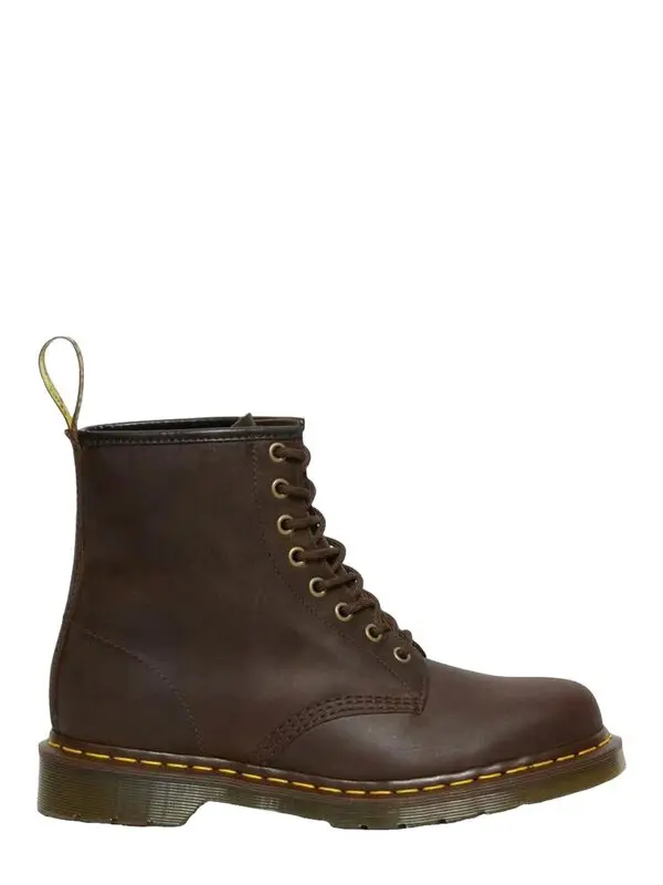 Dr. Martens Leather Ankle Boots - Brown