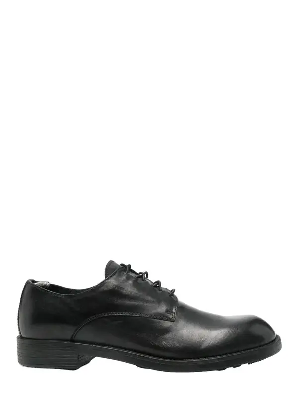 Officine Creative Lace-up Leather Derby Shoes - Black