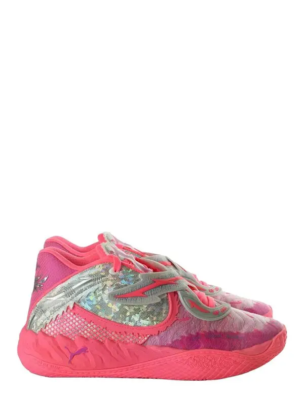 PUMA Wing-embellished Sneakers - Pink