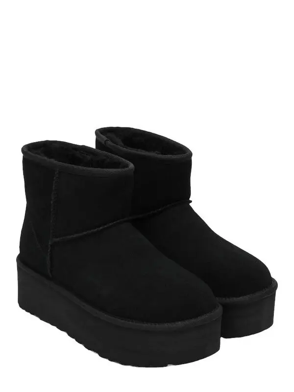 UGG Classic Mini Platform Boots - Black