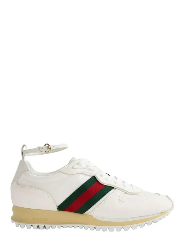 Gucci Re Motion Leather Sneakers - White