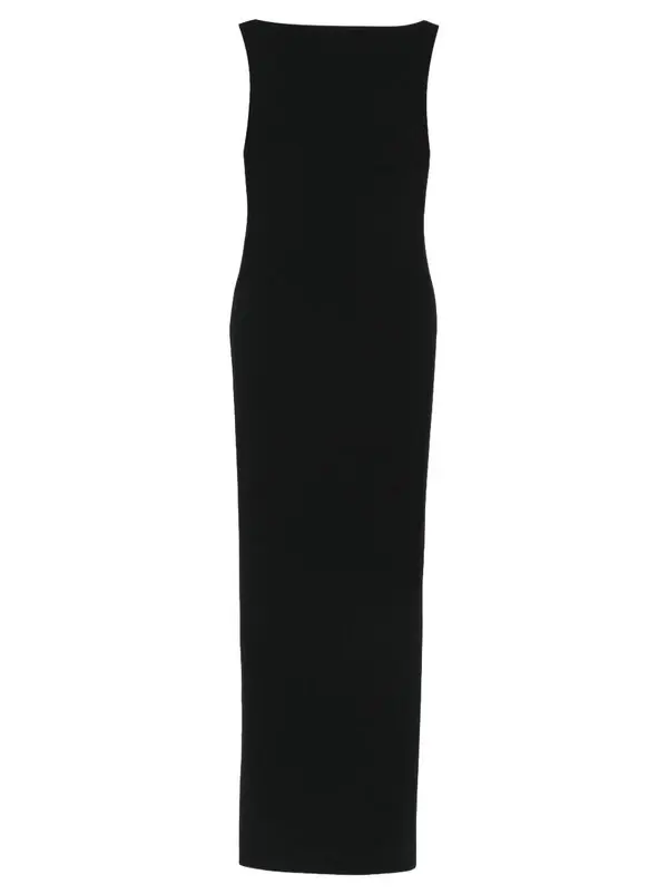 Solace London Imogen Long Dress - Black