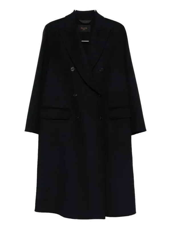 PALTO' Arianna Wool Coat - Blue