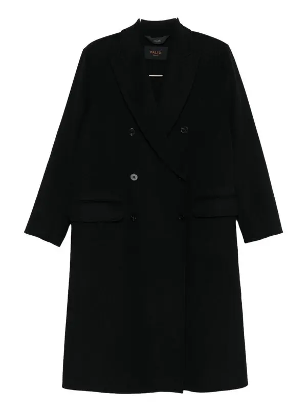 PALTO' Arianna Wool Coat - Black