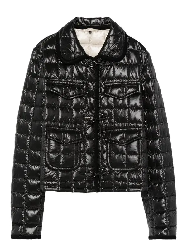 FAY 3 Ganci Short Padded Jacket - Black