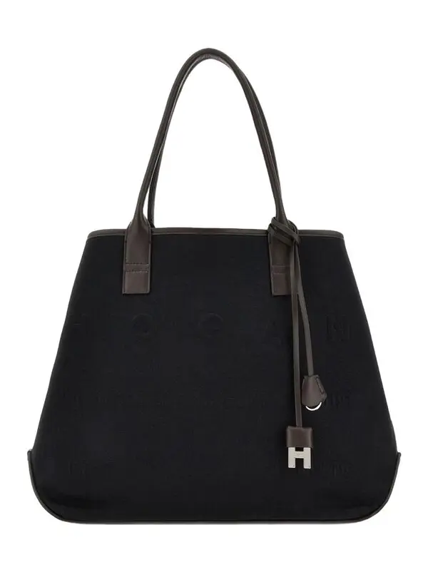 HOGAN PRE Canvas Tote - Black