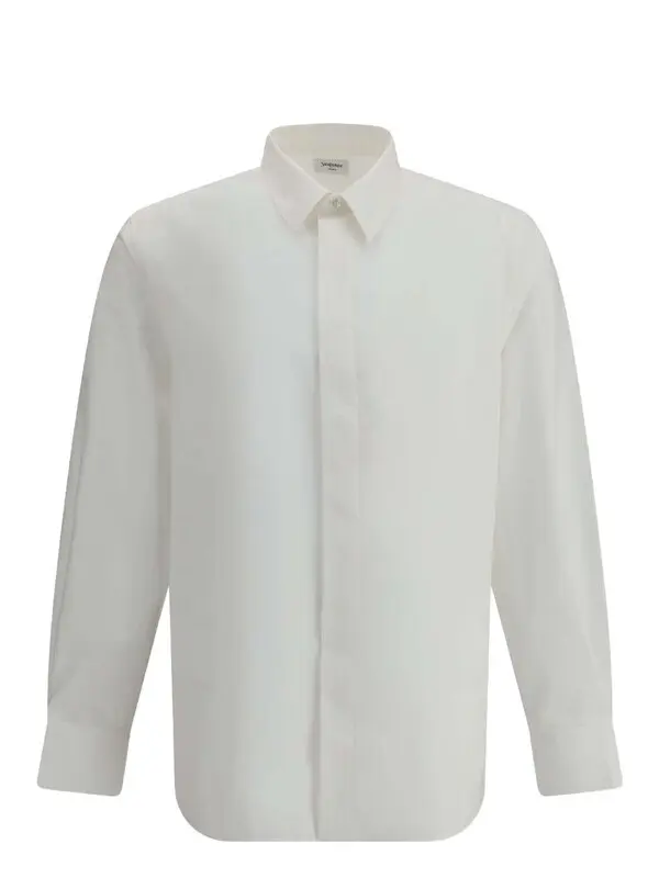 Saint Laurent Cotton Shirt - White
