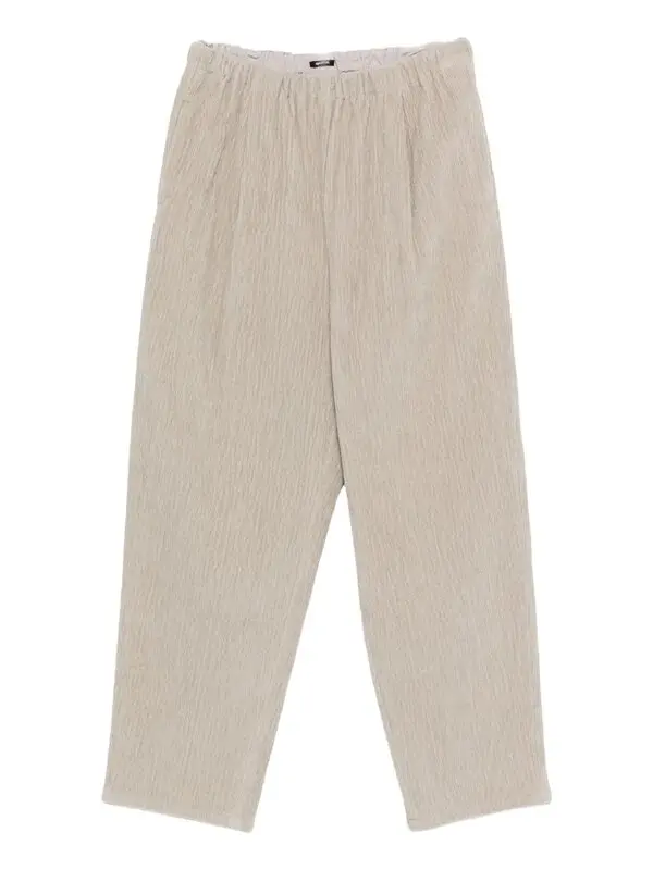 Apuntob Cotton Corduroy Trousers - Beige