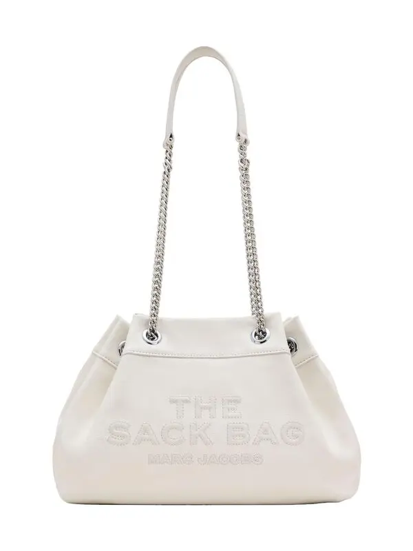 Marc Jacobs Leather Shoulder Bag - White